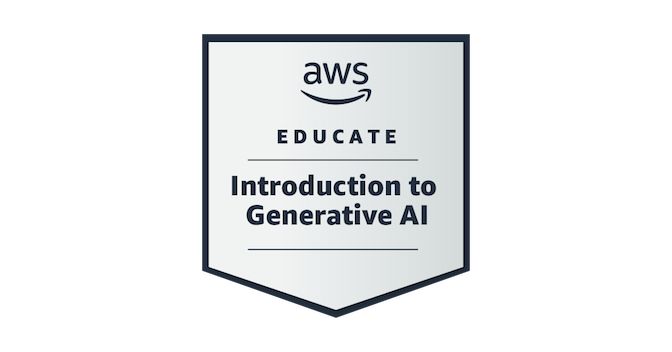 Suraj Parui on LinkedIn: AWS Educate Introduction to Generative AI was ... Suraj Parui on LinkedIn: AWS Educate Introduction to Generative AI was ...