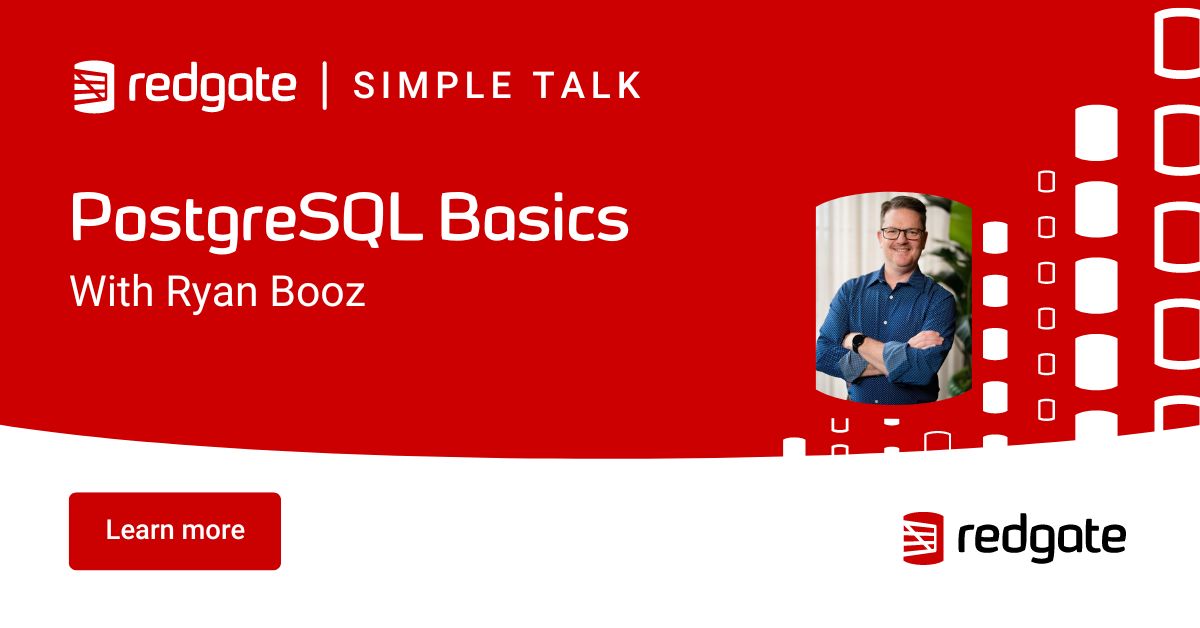 Redgate Software on LinkedIn: Ryan Booz, Author at Simple Talk Redgate Software on LinkedIn: Ryan Booz, Author at Simple Talk