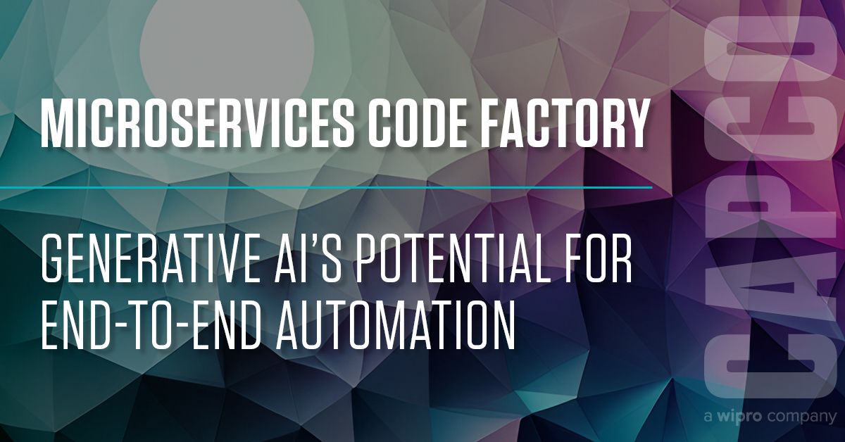 Paolo La Torre on LinkedIn: Microservices Code Factory: Generative AI’s ... Paolo La Torre on LinkedIn: Microservices Code Factory: Generative AI’s ...