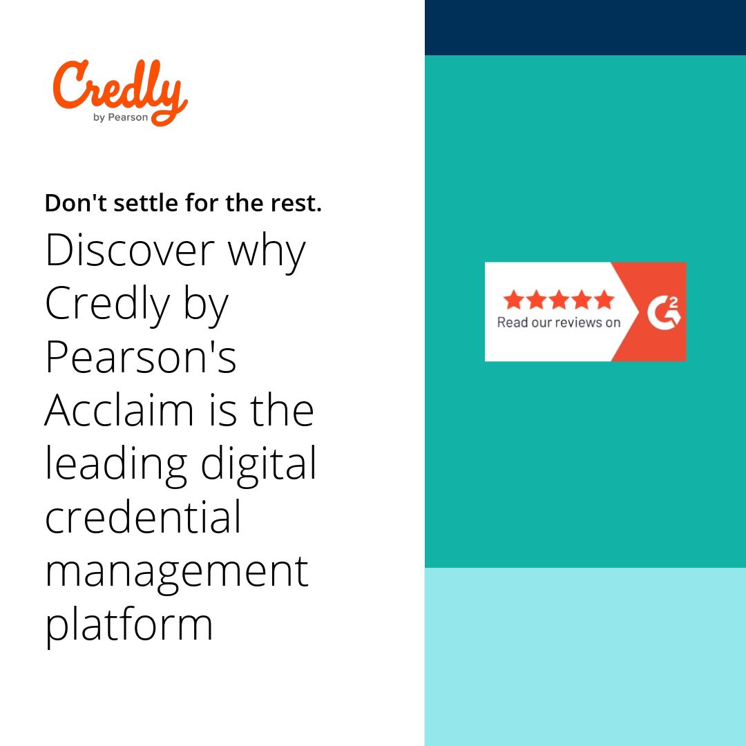 Credly by Pearson on LinkedIn: Why Choose Credly Acclaim? Credly by Pearson on LinkedIn: Why Choose Credly Acclaim?