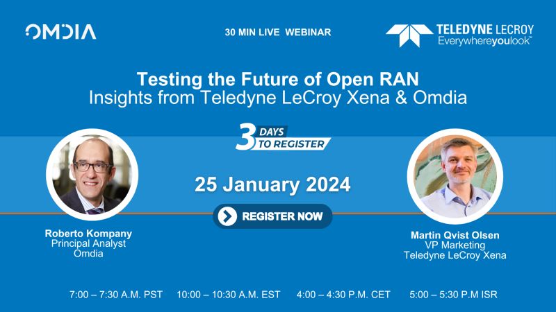 Martin Qvist Olsen and I on Fireside chat on Openran integration and ... Martin Qvist Olsen and I on Fireside chat on Openran integration and ...