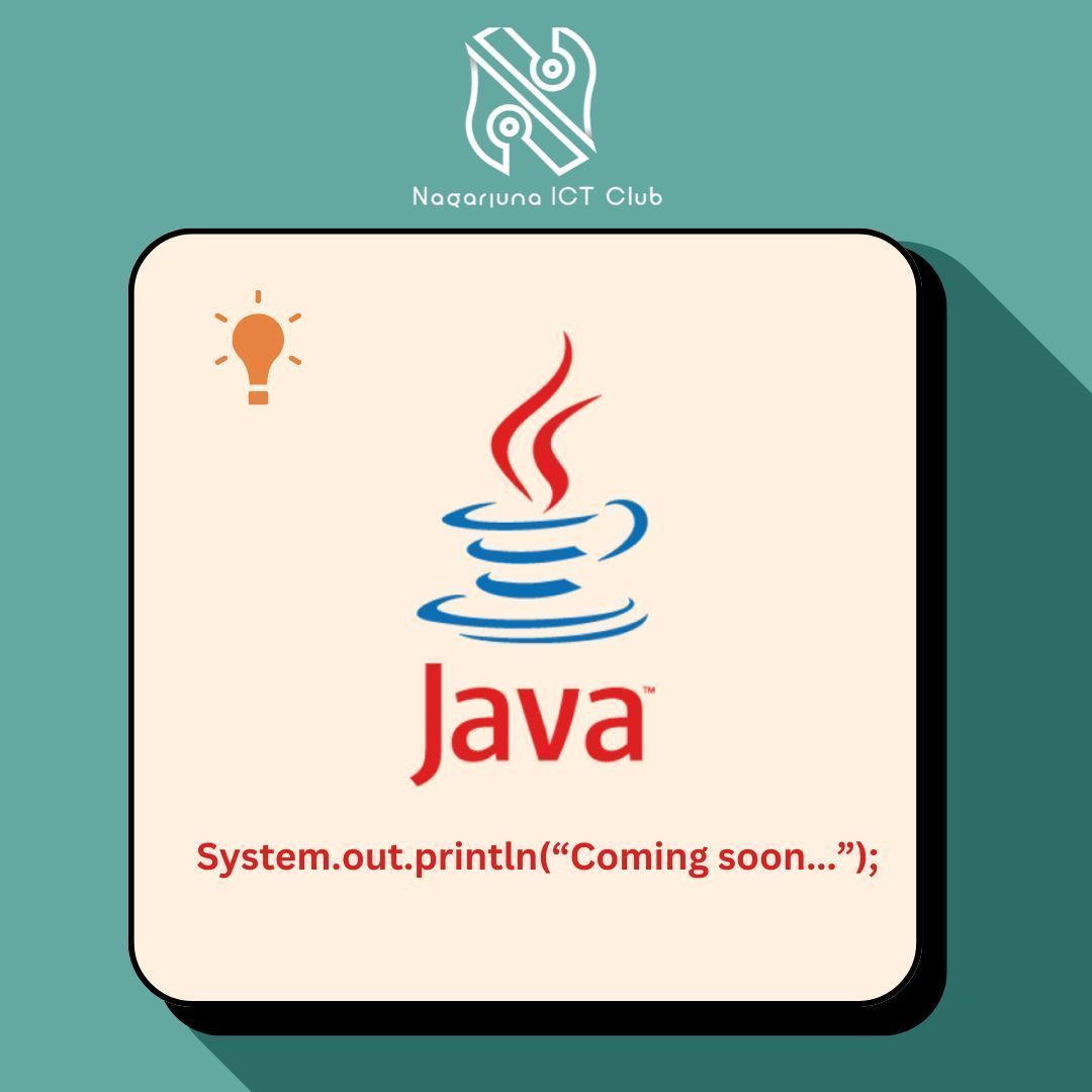 Nagarjuna ICT Club on LinkedIn: #30daysofjava Nagarjuna ICT Club on LinkedIn: #30daysofjava