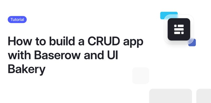 Baserow on LinkedIn: #baserow #nocode #crud Baserow on LinkedIn: #baserow #nocode #crud