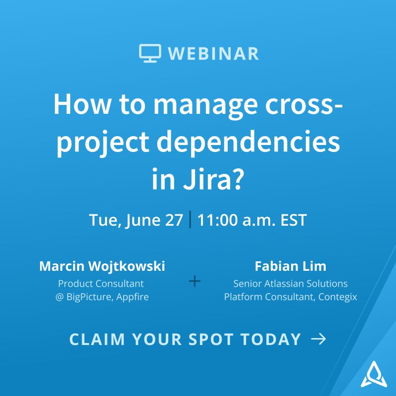 Appfire on LinkedIn: How to Manage Cross-Project Dependencies in Jira Appfire on LinkedIn: How to Manage Cross-Project Dependencies in Jira