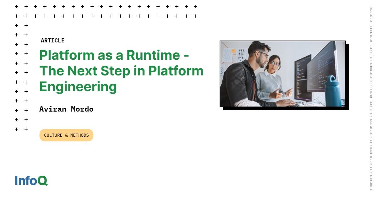 InfoQ on LinkedIn: #platformengineering #infoq #devops #softwaredevelopment InfoQ on LinkedIn: #platformengineering #infoq #devops #softwaredevelopment