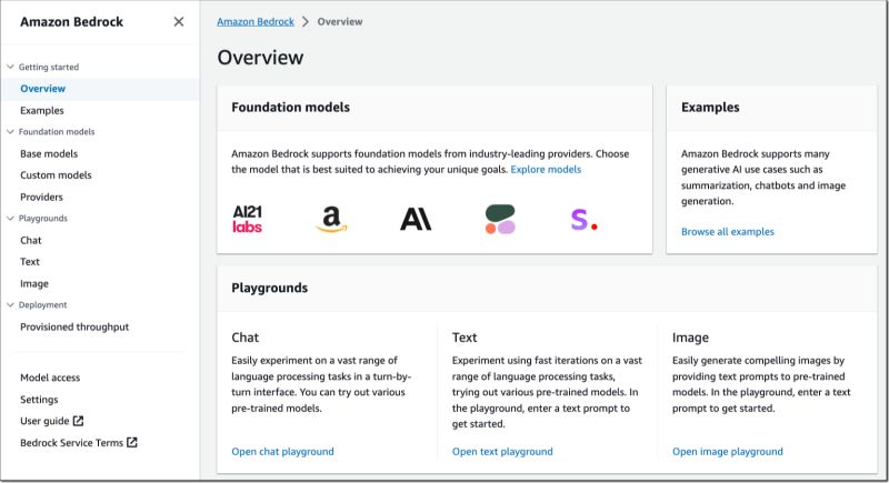 Gonzalo Casado Barral on LinkedIn: Amazon Bedrock Is Now Generally ... Gonzalo Casado Barral on LinkedIn: Amazon Bedrock Is Now Generally ...
