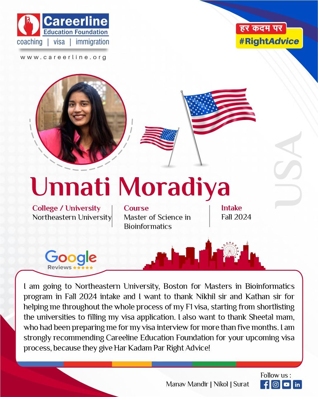 Maulin Joshi on LinkedIn: Congratulations to Unnati Moradiya Maulin Joshi on LinkedIn: Congratulations to Unnati Moradiya