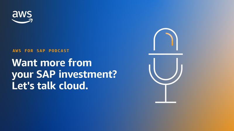 Sabina Heggem on LinkedIn: AWS for SAP podcast Sabina Heggem on LinkedIn: AWS for SAP podcast