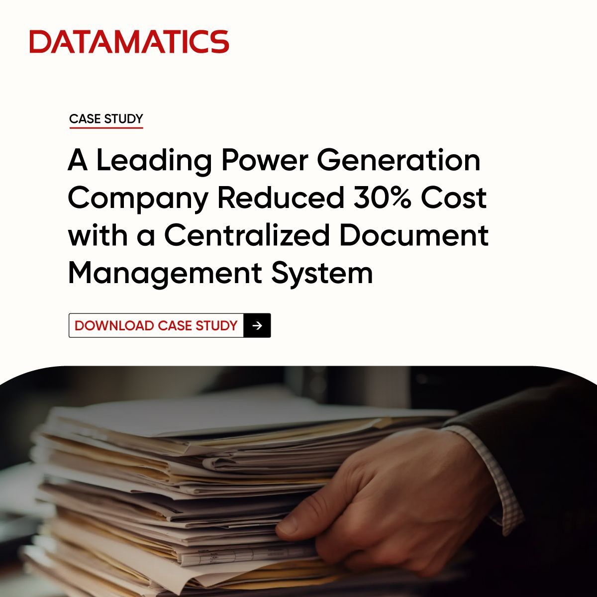 Deepak Shetty on LinkedIn: Datamatics Case Study Deepak Shetty on LinkedIn: Datamatics Case Study