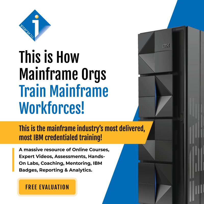 Interskill Learning on LinkedIn: IBM Z Mainframe Training by Interskill ... Interskill Learning on LinkedIn: IBM Z Mainframe Training by Interskill ...