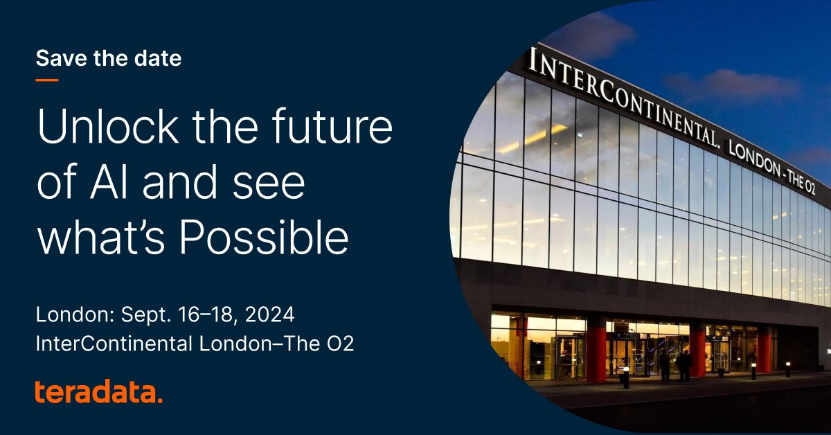 Abhinav Verma on LinkedIn: #teradata #possible Abhinav Verma on LinkedIn: #teradata #possible