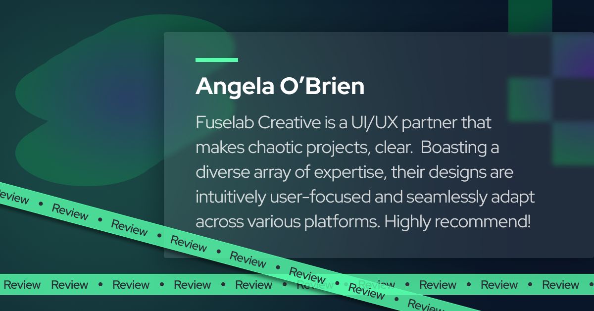 Fuselab Creative on LinkedIn: Thank you for your kind words! Your ... Fuselab Creative on LinkedIn: Thank you for your kind words! Your ...