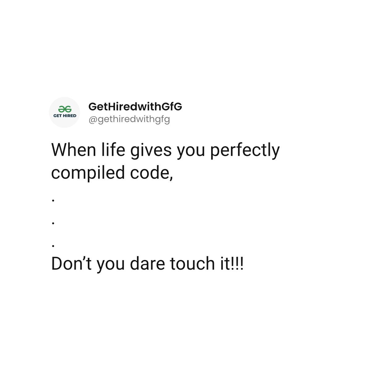 Job Portal by GeeksforGeeks on LinkedIn: #coding #code #coder #work # ... Job Portal by GeeksforGeeks on LinkedIn: #coding #code #coder #work # ...