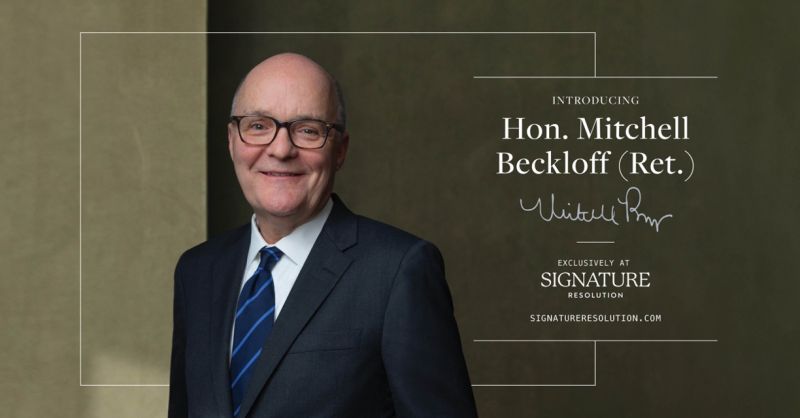 Signature Resolution on LinkedIn: Hon. Mitchell Beckloff (Ret ... Signature Resolution on LinkedIn: Hon. Mitchell Beckloff (Ret ...