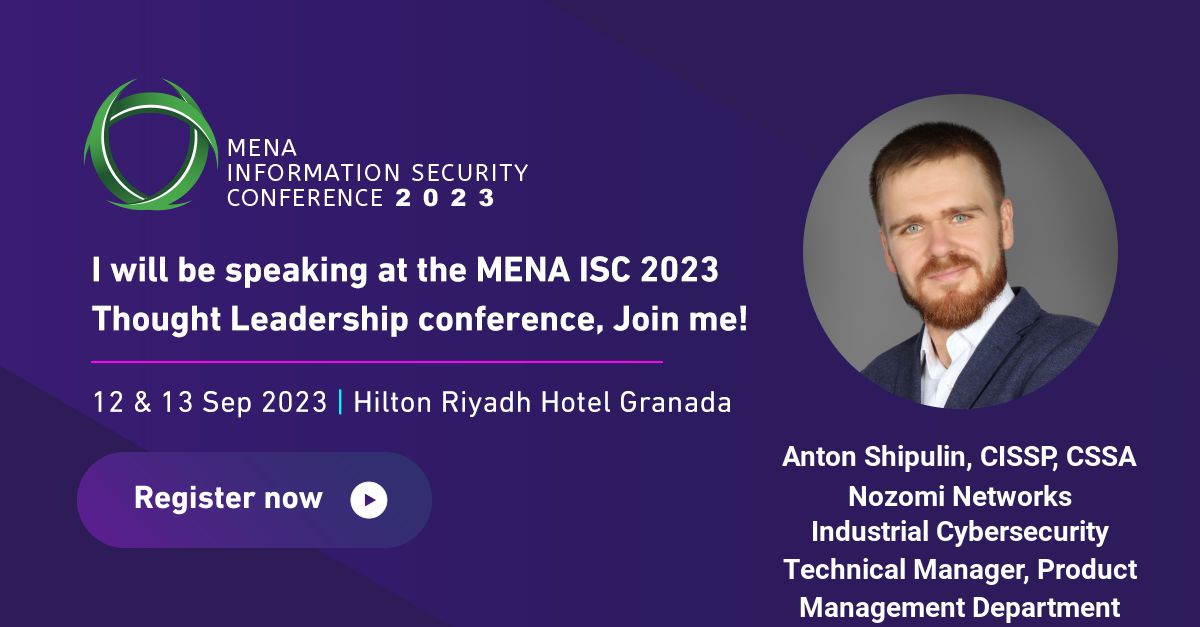 Nozomi Networks on LinkedIn: MENA ISC 2023 Nozomi Networks on LinkedIn: MENA ISC 2023