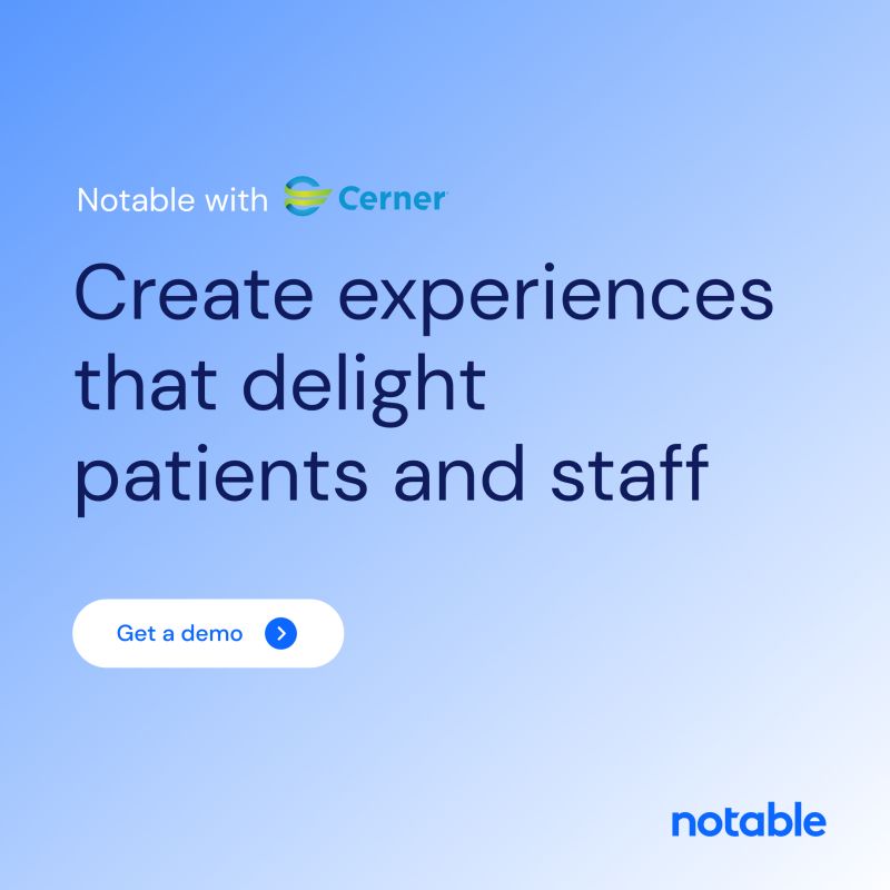 Notable on LinkedIn: Notable | Cerner Integration Notable on LinkedIn: Notable | Cerner Integration