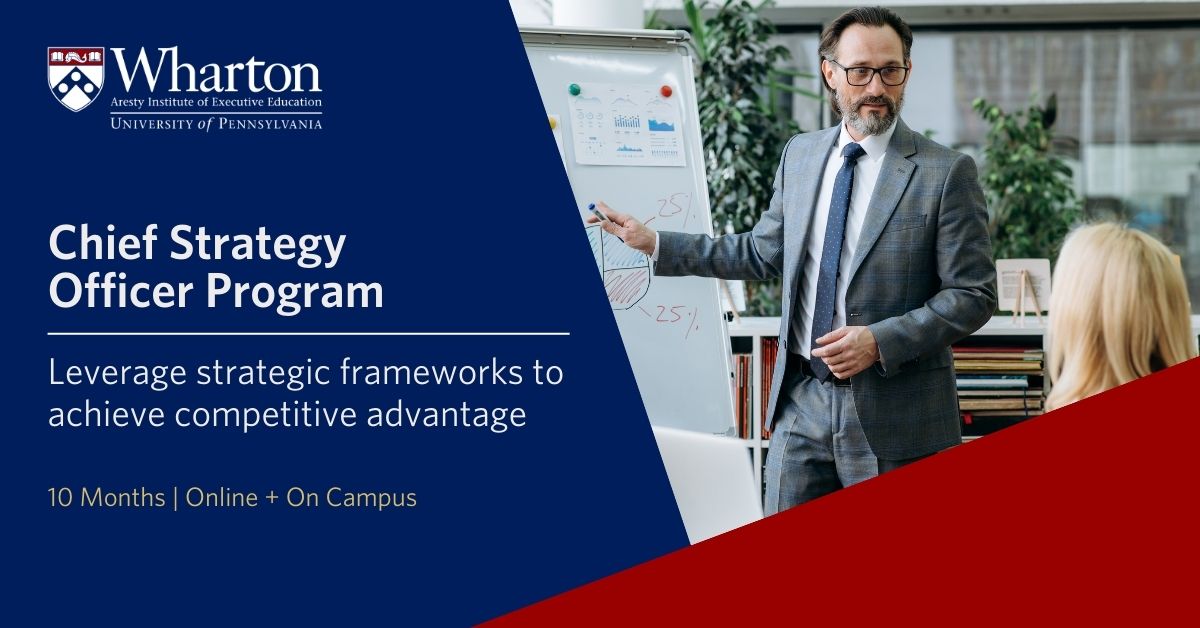 Wharton Executive Education | CSO Program on LinkedIn: #leadership # ... Wharton Executive Education | CSO Program on LinkedIn: #leadership # ...