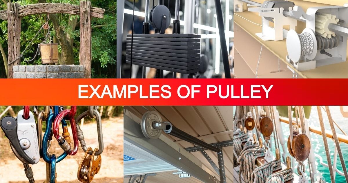 Engineering Learn on LinkedIn: 11 Examples of Pulley - [Explained with ... Engineering Learn on LinkedIn: 11 Examples of Pulley - [Explained with ...