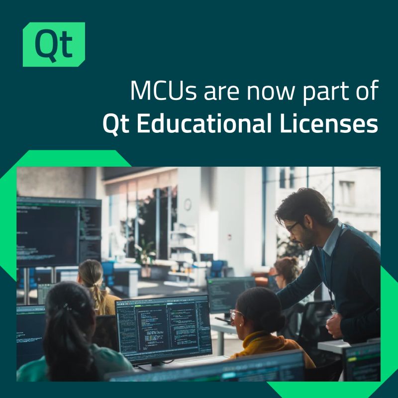 Qt Group on LinkedIn: #qtdev #mcus #embedded #microcontrollers #teaching Qt Group on LinkedIn: #qtdev #mcus #embedded #microcontrollers #teaching