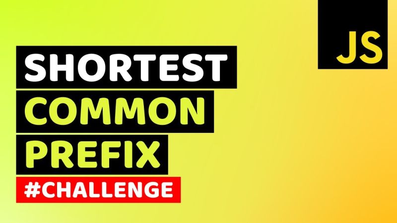 WebStylePress on LinkedIn: Find Shortest Common Prefix of Array WebStylePress on LinkedIn: Find Shortest Common Prefix of Array