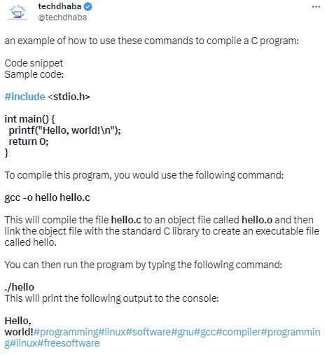 Tech Dhaba on LinkedIn: GCC (Gnu C Compiler) Unwind Tech Dhaba on LinkedIn: GCC (Gnu C Compiler) Unwind