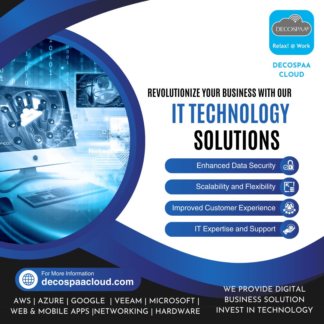 Decospaa Cloud Technology LLP on LinkedIn: IT Technology Solutions and ... Decospaa Cloud Technology LLP on LinkedIn: IT Technology Solutions and ...