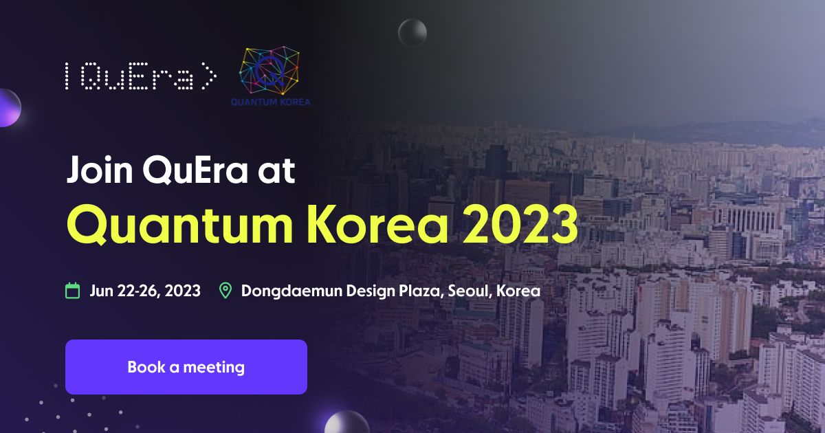 QuEra Computing Inc. on LinkedIn: #quantumkorea2023 #quantumcomputing # ... QuEra Computing Inc. on LinkedIn: #quantumkorea2023 #quantumcomputing # ...
