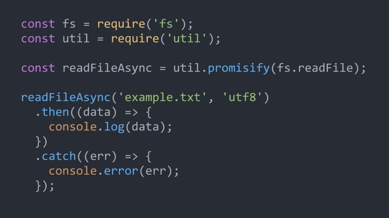 Ehsan Ehrari on LinkedIn: #promises #nodejs #javascript #webdevelopment ... Ehsan Ehrari on LinkedIn: #promises #nodejs #javascript #webdevelopment ...
