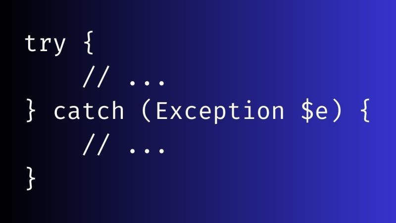 Laravel News on LinkedIn: Laravel Try-Catch with Exceptions: Examples ... Laravel News on LinkedIn: Laravel Try-Catch with Exceptions: Examples ...
