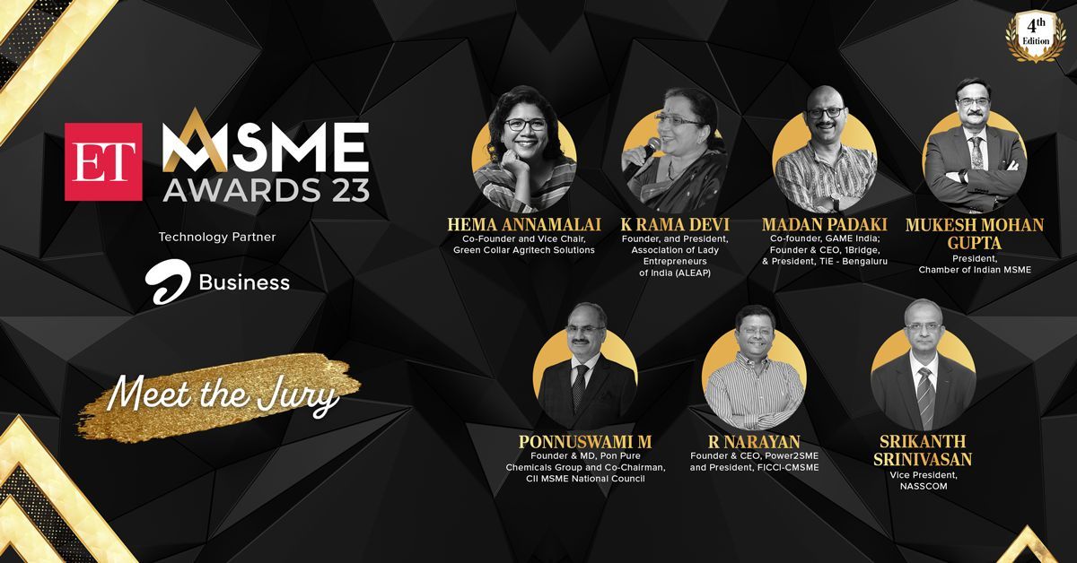 The Economic Times on LinkedIn: ET MSME Awards 2023 | Celebrating the ... The Economic Times on LinkedIn: ET MSME Awards 2023 | Celebrating the ...