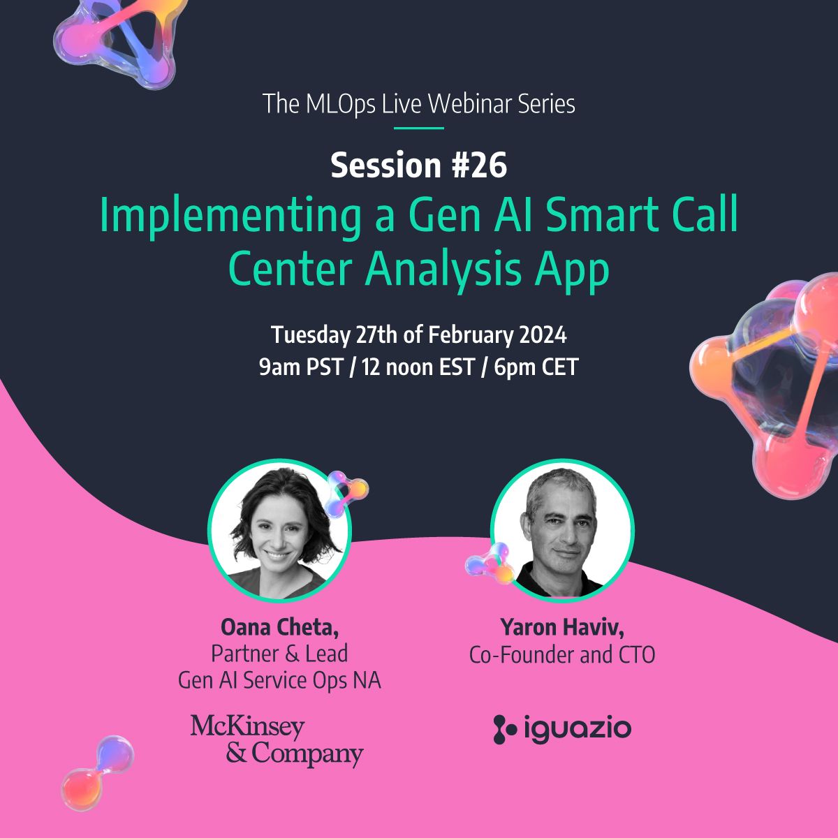 Iguazio (Acquired by McKinsey) on LinkedIn: Implementing a GenAI Smart ... Iguazio (Acquired by McKinsey) on LinkedIn: Implementing a GenAI Smart ...