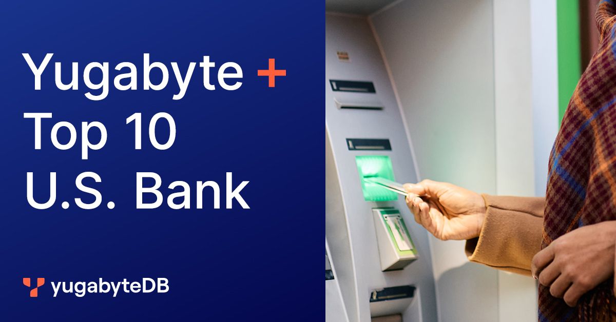 Jatin Bhowad on LinkedIn: Top 10 Bank Chooses YugabyteDB as Distributed ... Jatin Bhowad on LinkedIn: Top 10 Bank Chooses YugabyteDB as Distributed ...