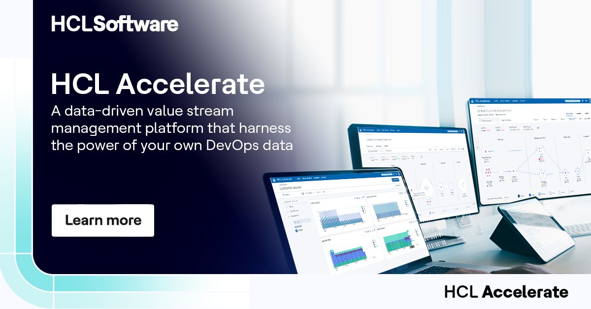 HCLSoftware DevOps on LinkedIn: Deliver better software, faster HCLSoftware DevOps on LinkedIn: Deliver better software, faster