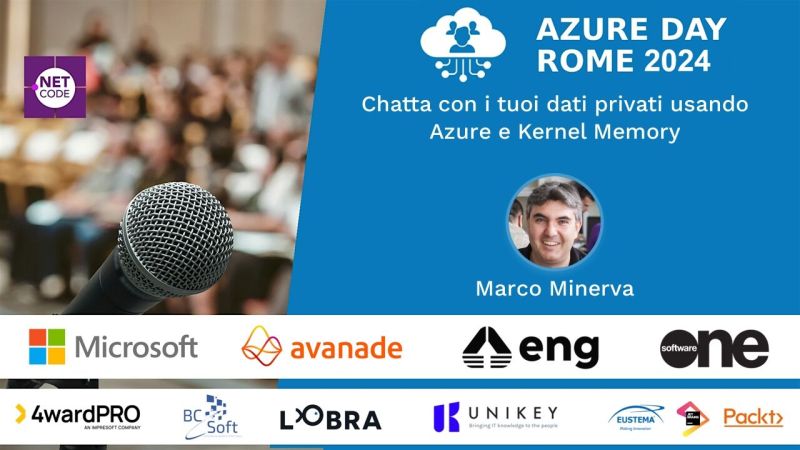 DotNetCode on LinkedIn: #azure #azuredayrome2024 #dotnetcode #community DotNetCode on LinkedIn: #azure #azuredayrome2024 #dotnetcode #community