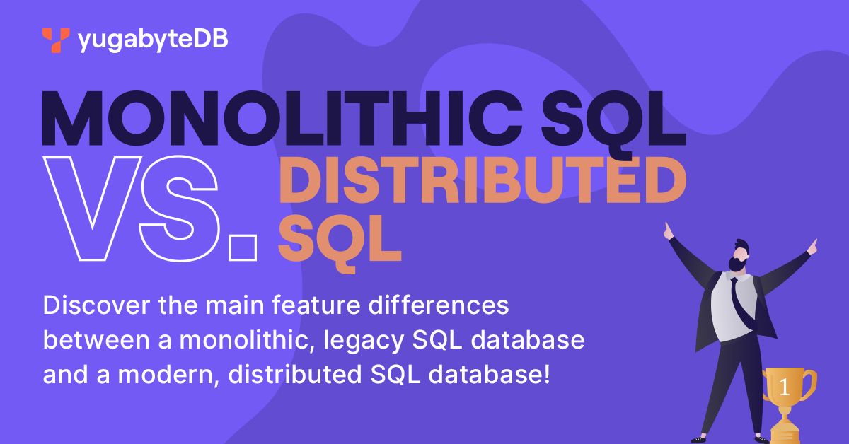 Yugabyte on LinkedIn: #distributedsql #yugabytedb #database #sql # ... Yugabyte on LinkedIn: #distributedsql #yugabytedb #database #sql # ...