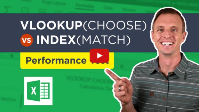 Excel Campus on LinkedIn: VLOOKUP CHOOSE vs INDEX MATCH Performance ... Excel Campus on LinkedIn: VLOOKUP CHOOSE vs INDEX MATCH Performance ...