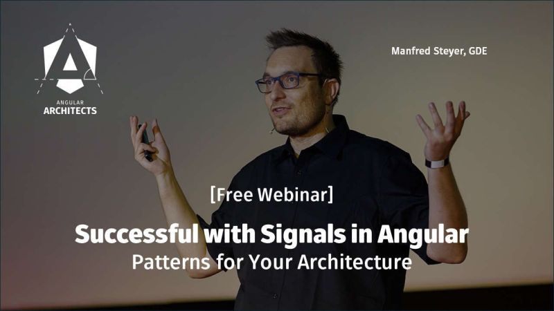 Manfred Steyer on LinkedIn: Successful with Signals in Angular ... Manfred Steyer on LinkedIn: Successful with Signals in Angular ...