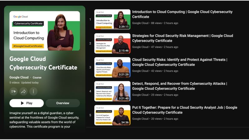 Luca Martelli on LinkedIn: Google Cloud Cybersecurity Certificate Luca Martelli on LinkedIn: Google Cloud Cybersecurity Certificate