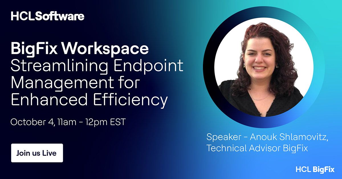 HCL BigFix on LinkedIn: Streamlining Endpoint Management for Enhanced ... HCL BigFix on LinkedIn: Streamlining Endpoint Management for Enhanced ...