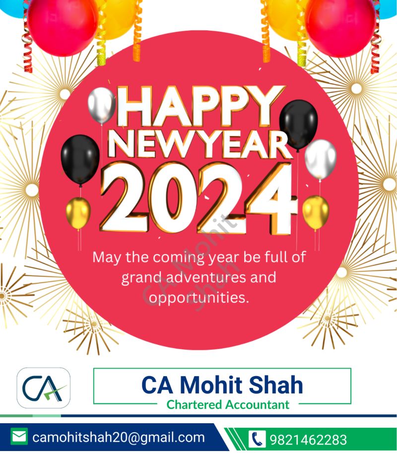 CA Mohit Shah on LinkedIn: #happynewyear #newyear2024 #cheersto2024 # ... CA Mohit Shah on LinkedIn: #happynewyear #newyear2024 #cheersto2024 # ...