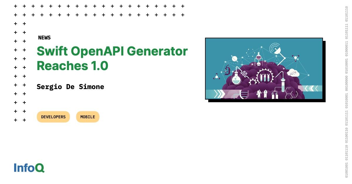 InfoQ on LinkedIn: #infoq #swift #openapi #opensource #operatingsystems ... InfoQ on LinkedIn: #infoq #swift #openapi #opensource #operatingsystems ...