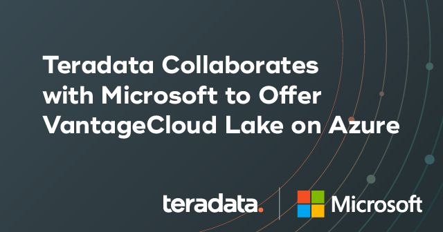Bruno Conrado Lo Monaco on LinkedIn: Teradata Collaborates with Microsoft Bruno Conrado Lo Monaco on LinkedIn: Teradata Collaborates with Microsoft
