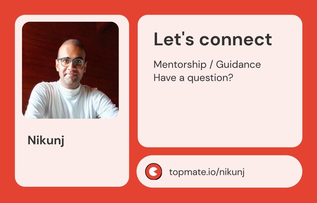 Nikunj S. on LinkedIn: Nikunj Sharma Nikunj S. on LinkedIn: Nikunj Sharma