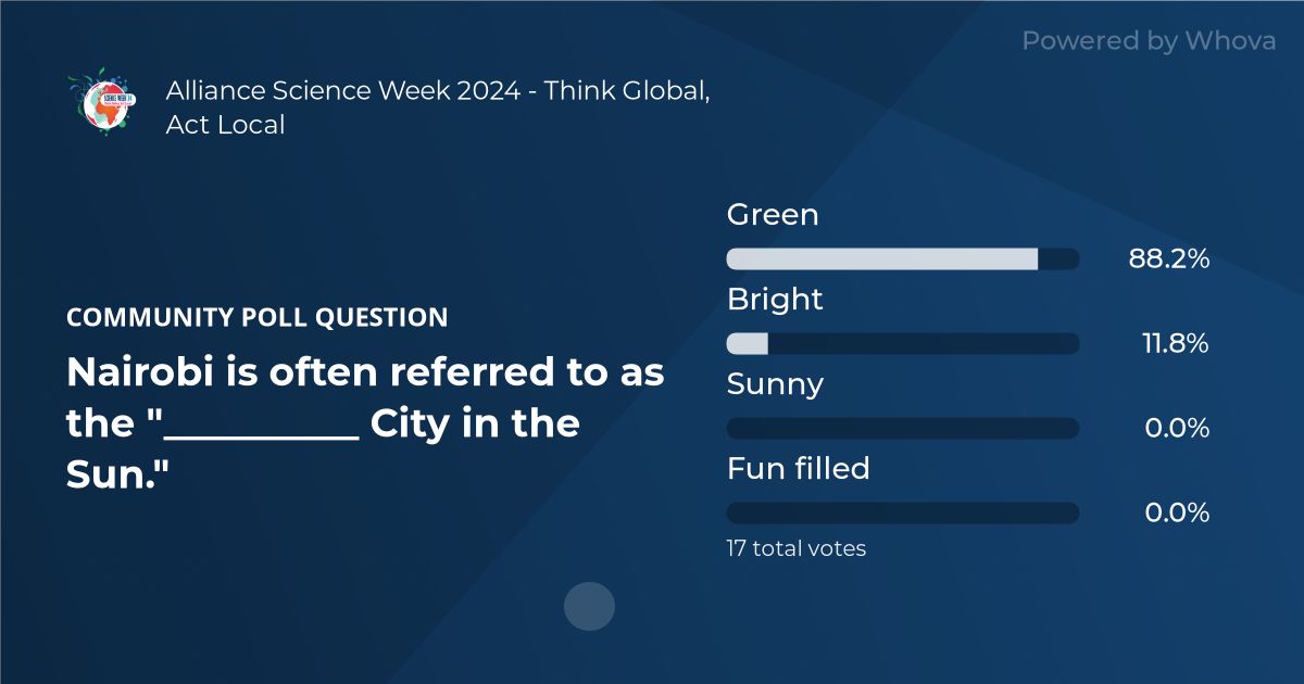 Sandra Odera-Musamali on LinkedIn: #alliancescienceweek #whova Sandra Odera-Musamali on LinkedIn: #alliancescienceweek #whova