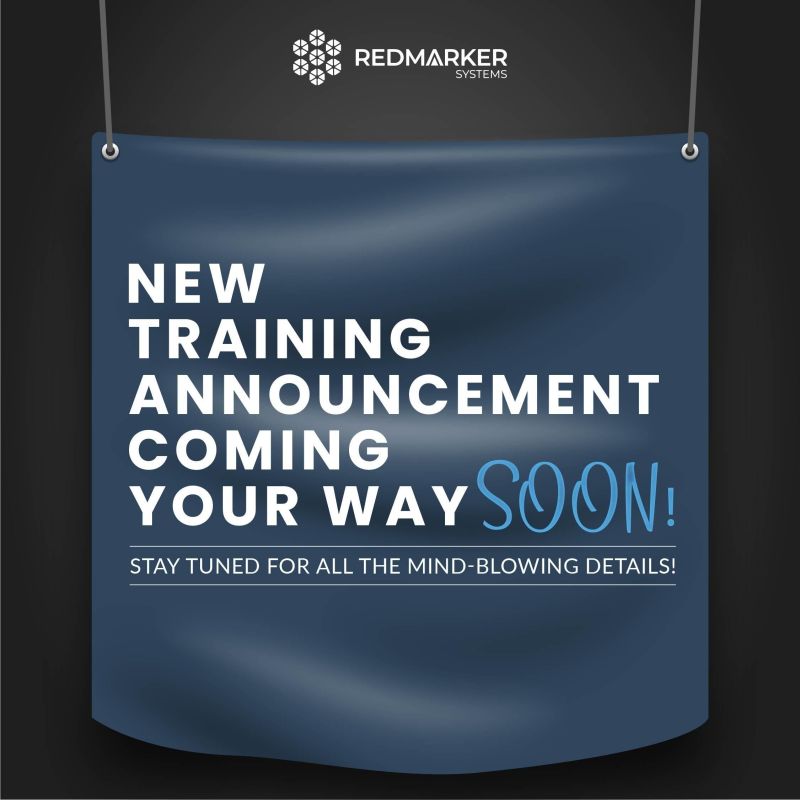 RedMarker Systems on LinkedIn: #training #staytuned #redmarkersystems # ... RedMarker Systems on LinkedIn: #training #staytuned #redmarkersystems # ...