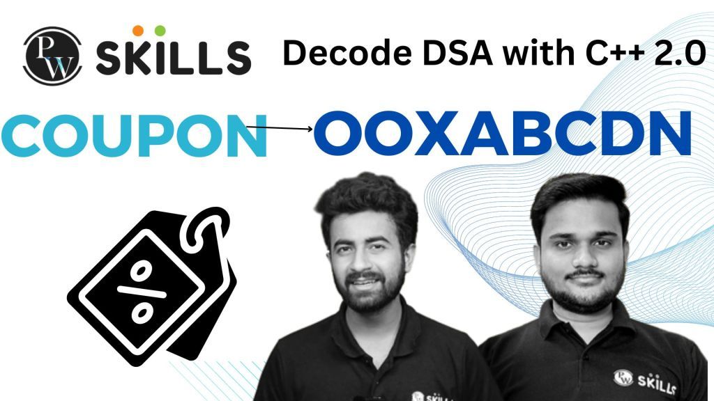 Aman kumar on LinkedIn: Decode DSA with C++ 2.0 |PW Skills Coupon Code ... Aman kumar on LinkedIn: Decode DSA with C++ 2.0 |PW Skills Coupon Code ...