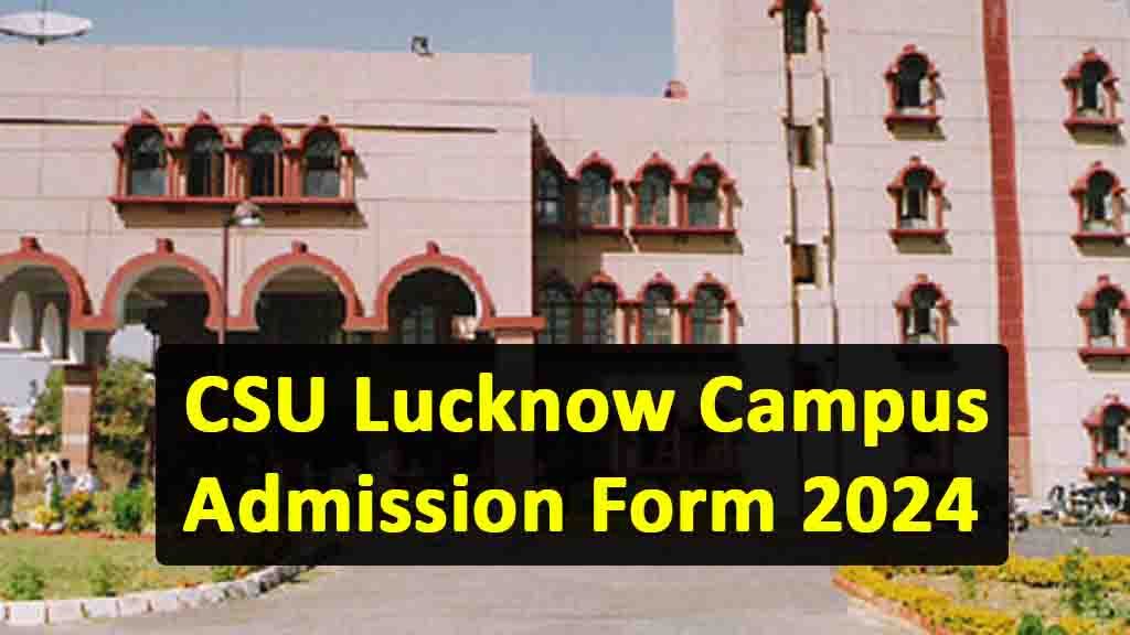 Mukesh raj india on LinkedIn: CSU Lucknow Admission Online Form 2024 Mukesh raj india on LinkedIn: CSU Lucknow Admission Online Form 2024