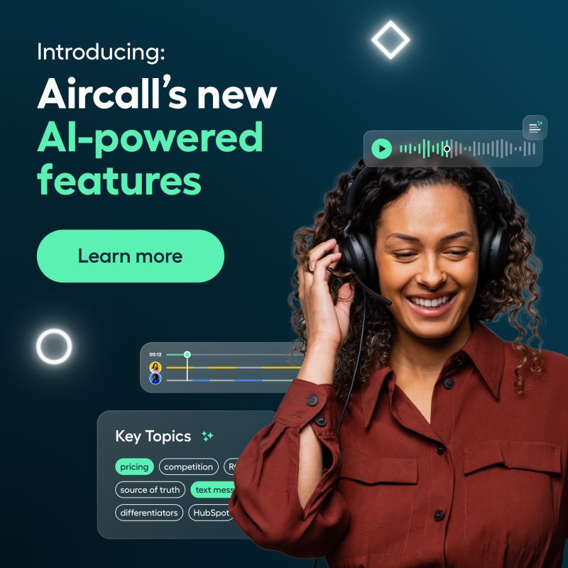 Aircall on LinkedIn: Introducing: Aircall’s New AI-Powered Features Aircall on LinkedIn: Introducing: Aircall’s New AI-Powered Features