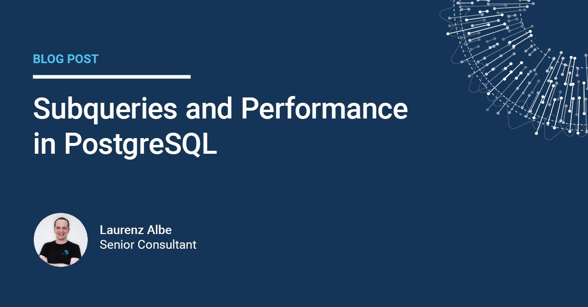 CYBERTEC PostgreSQL Services and Support on LinkedIn: #postgresql # ... CYBERTEC PostgreSQL Services and Support on LinkedIn: #postgresql # ...