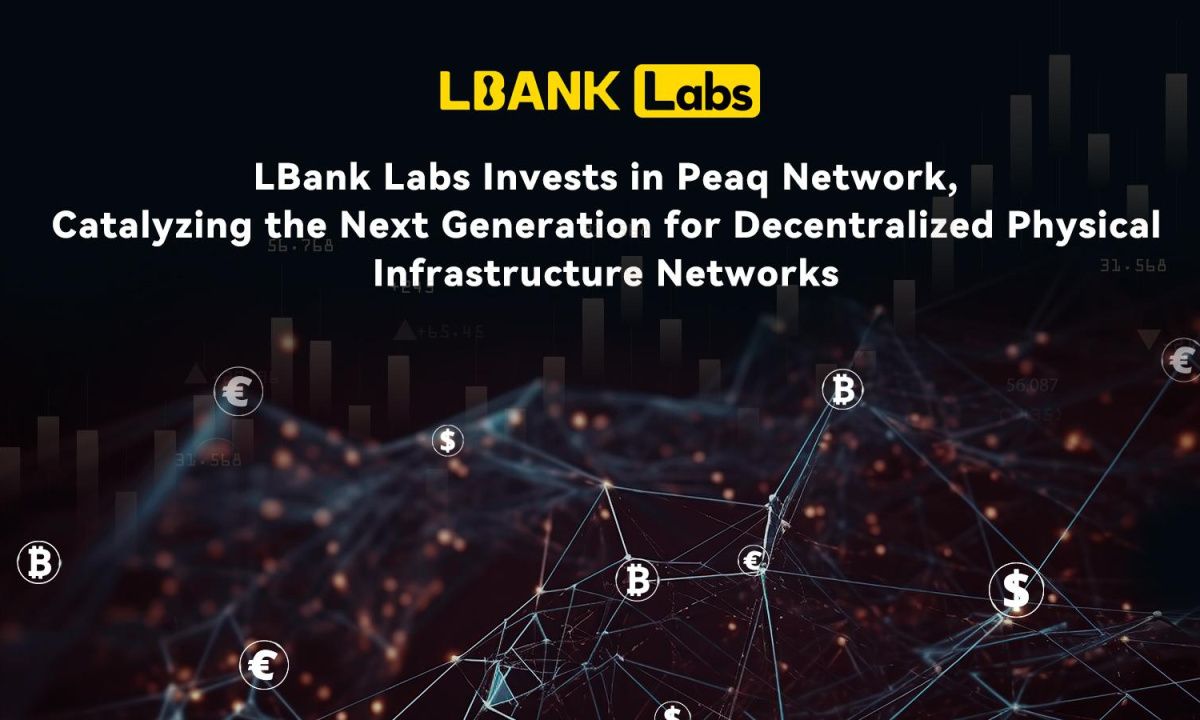 Serougy Crypto Mining on LinkedIn: LBank Labs Invests in Peaq Network ... Serougy Crypto Mining on LinkedIn: LBank Labs Invests in Peaq Network ...